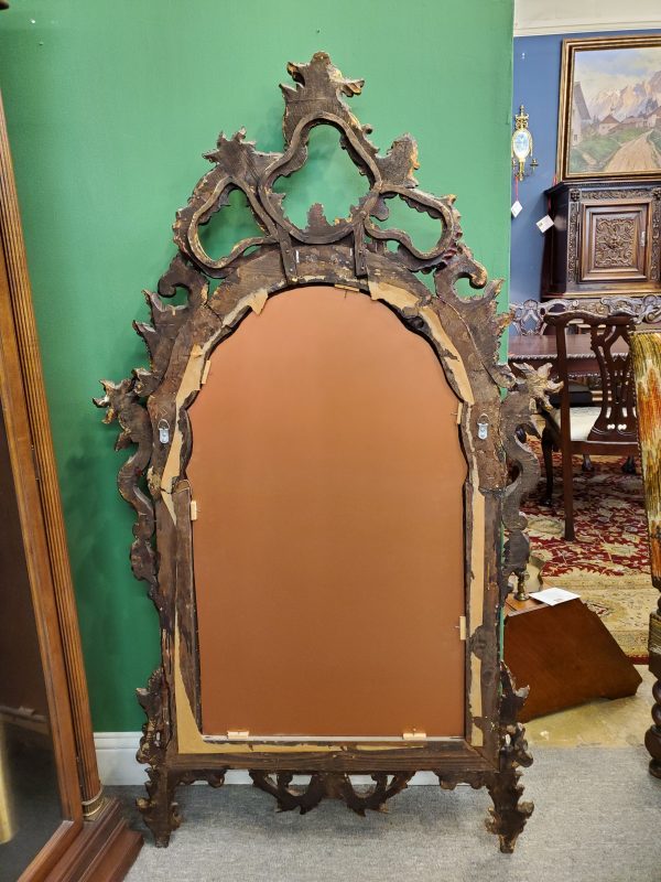 Large George II Style Carved Wood Mirror - Princessantiques.net Large George II Style Carved Wood Mirror - Princessantiques.net